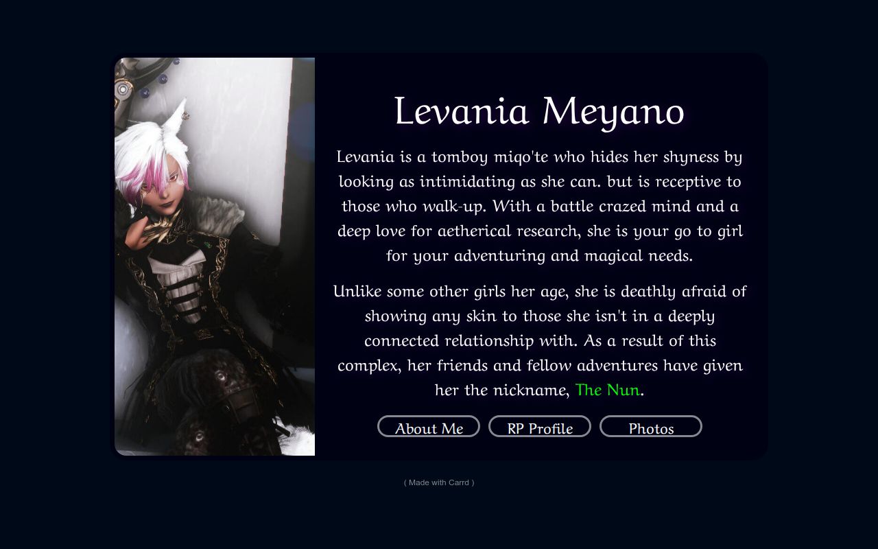 Levania Meyano RP Carrd